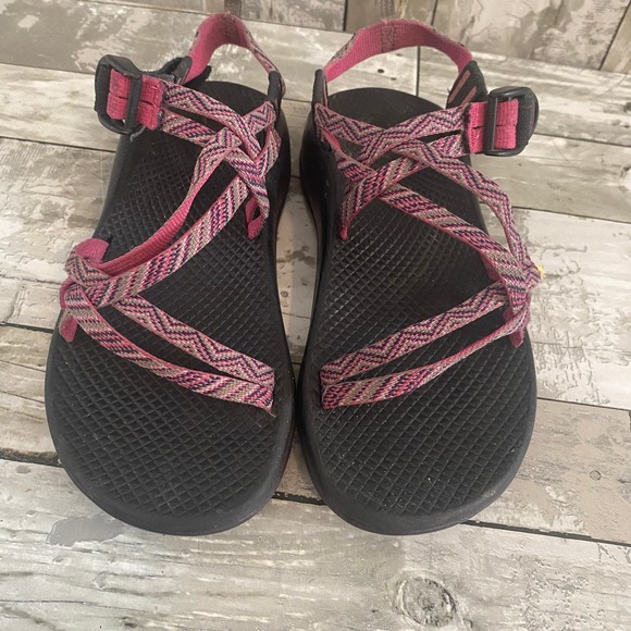 Chaco | Shoes | Chaco Pink And Purple Outdoor Sandals 5 | Poshmark